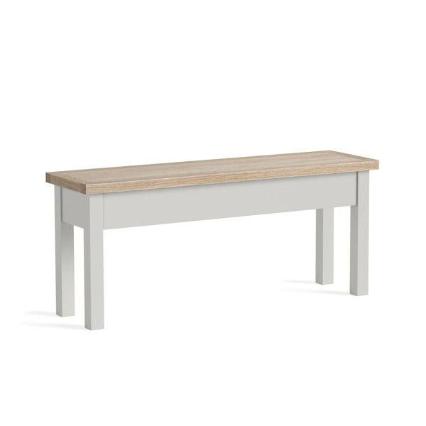 ClassicLiving Waldemar Grey Storage Dining Bench | Wayfair.co.uk