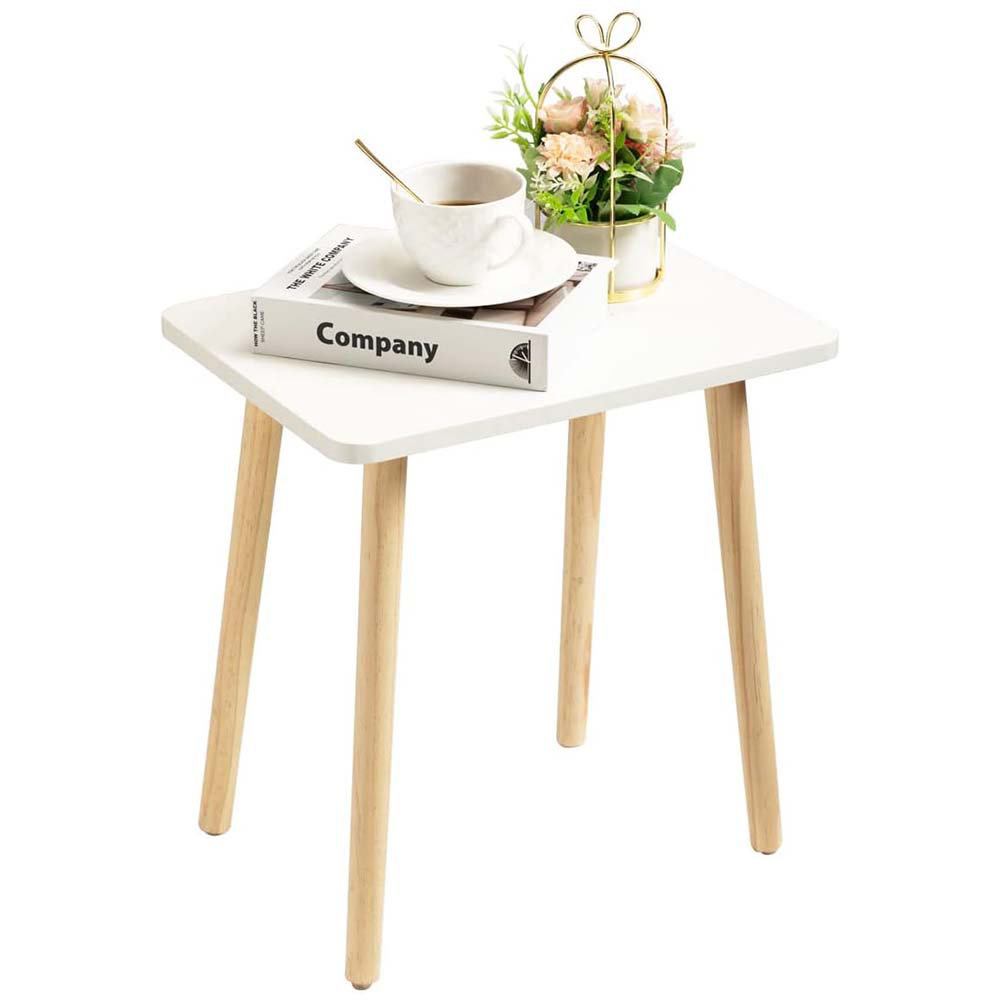 George Oliver Side Table, Modern End Table, Wooden Small For Living ...