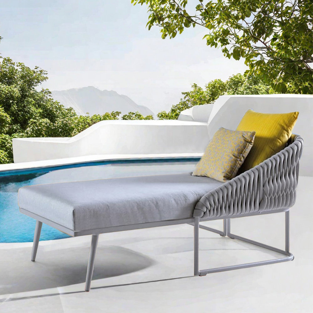 Corrigan Studio Pamalee patio lounge chair | Wayfair