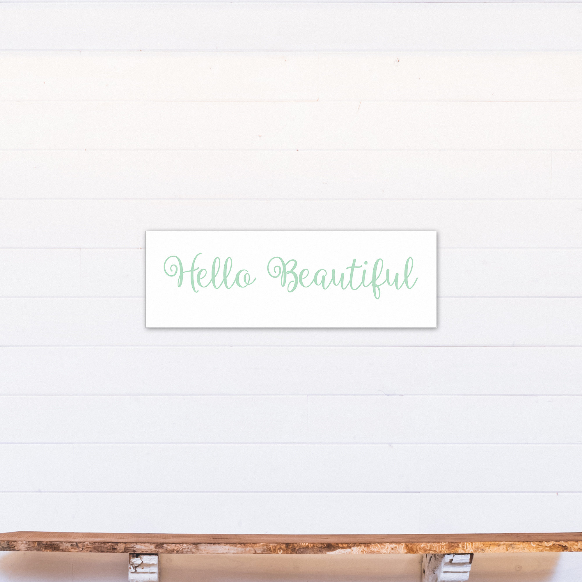 Viv + Rae™ Bruning Hello Beautiful Kids Wall Décor | Wayfair