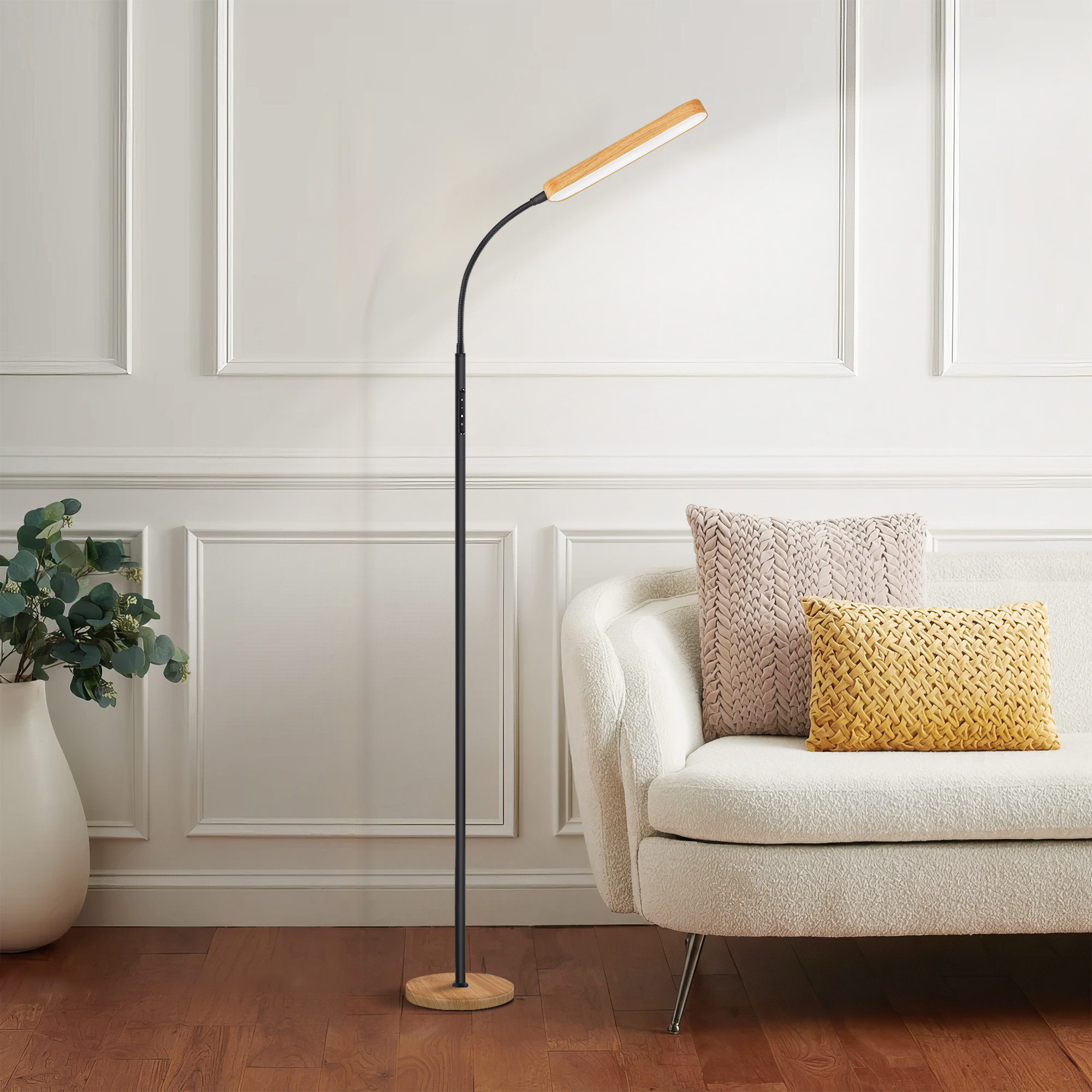 Ivy Bronx Dwayne 68.5'' Dimmable LED Task/Reading Floor Lamp with ...
