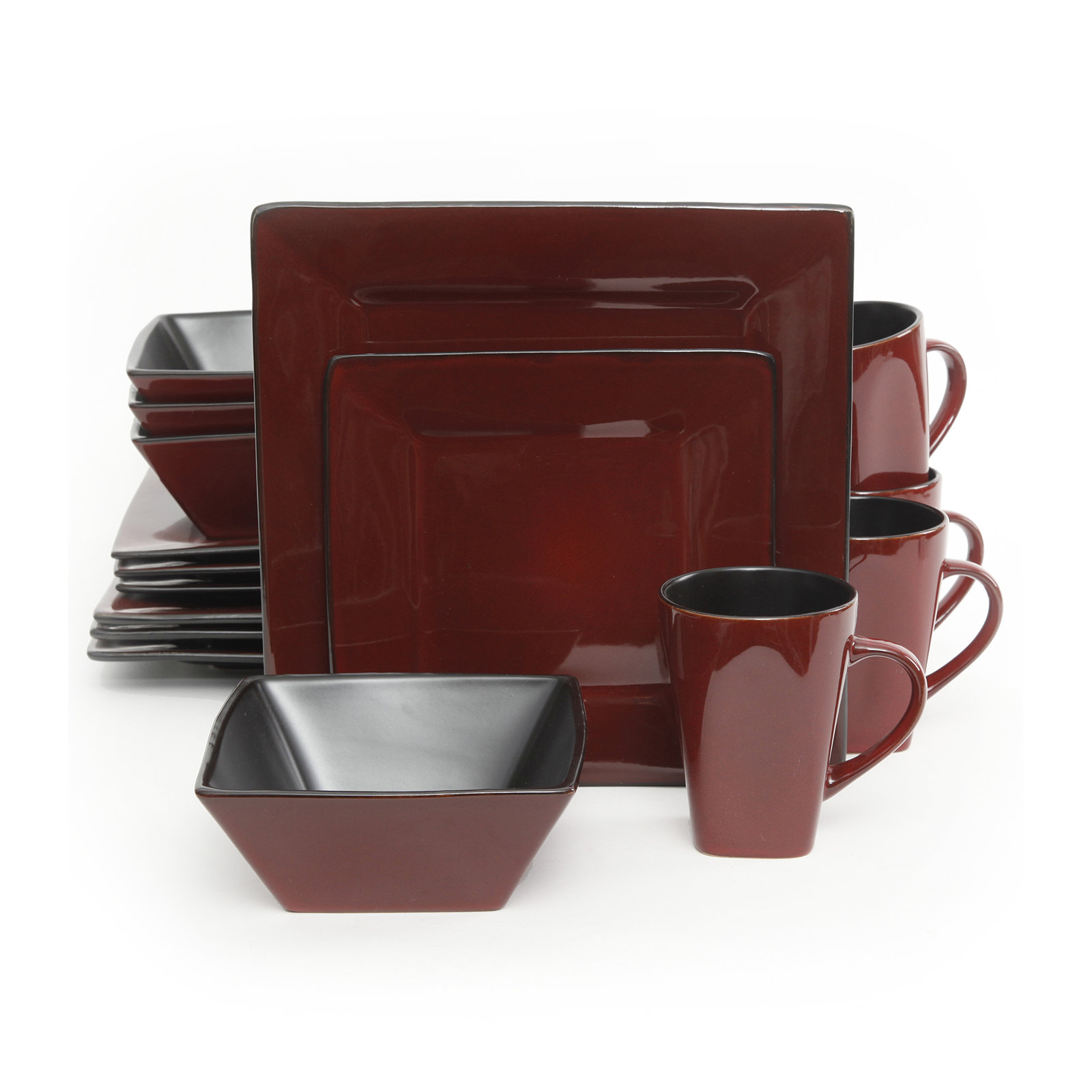 Gibson 16 Piece Dinnerware Set, Service for 4 & Reviews | Wayfair
