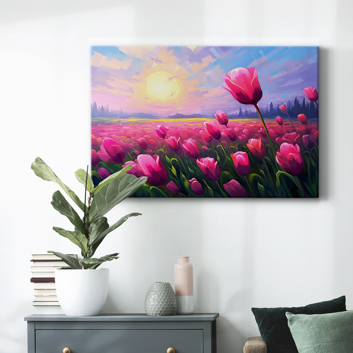 Lark Manor™ Floral Landscape Series DLXXV | Wayfair