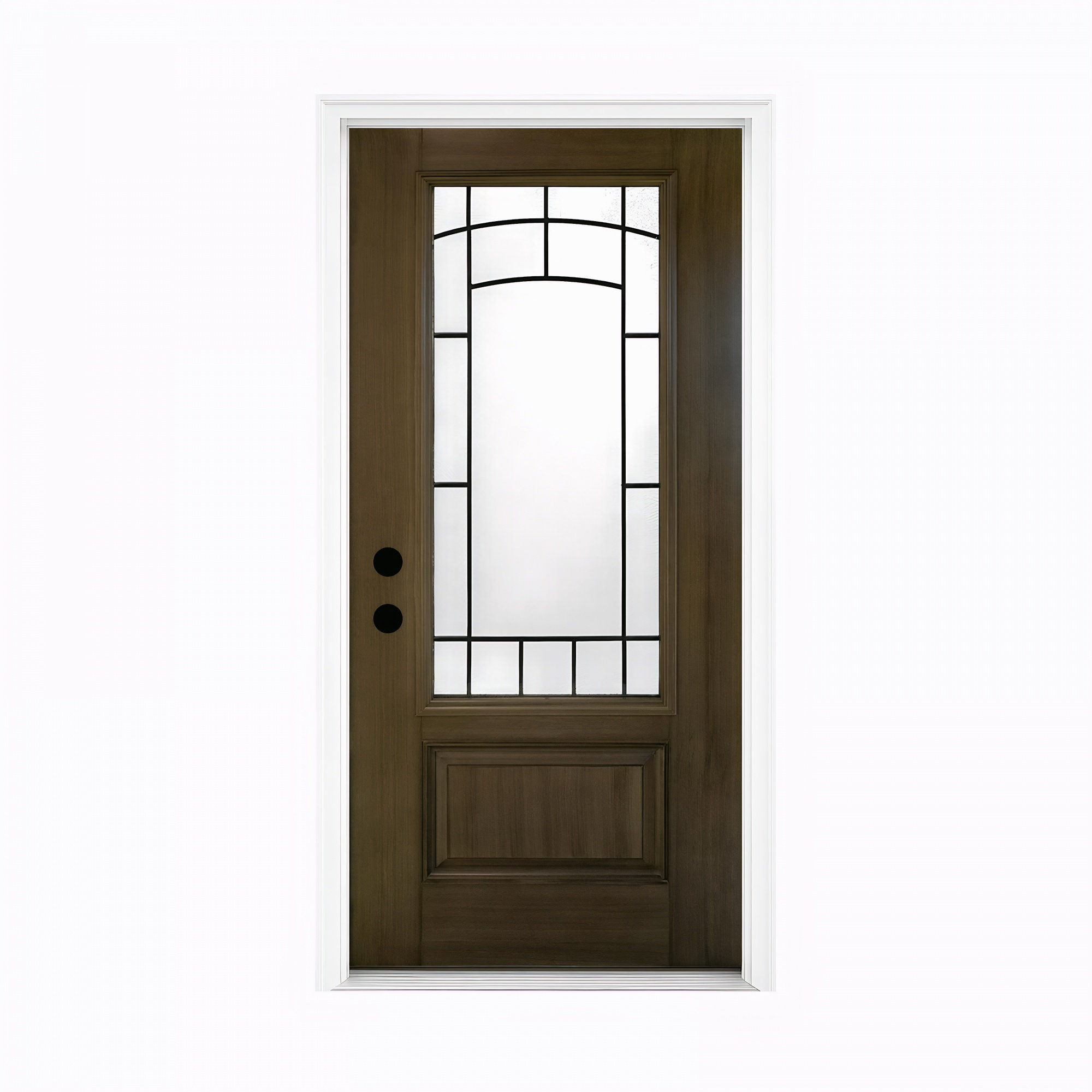 Visco Link Frosted Painted Fibreglass Front Door & Reviews - Wayfair Canada