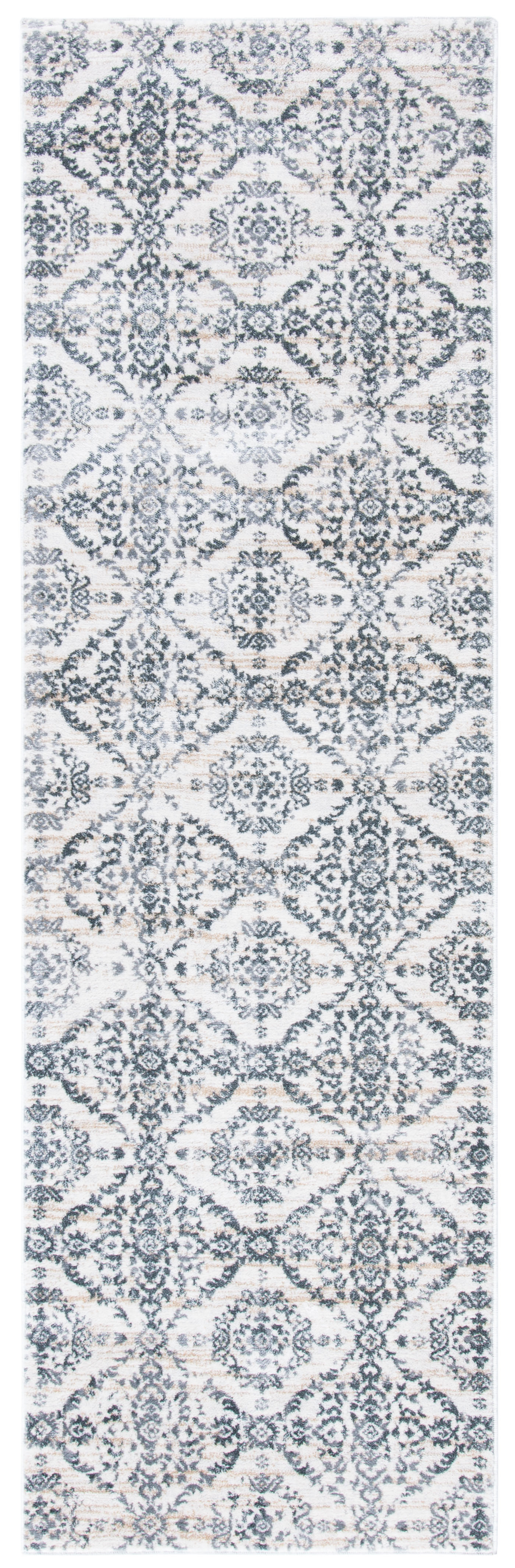 Charlton Home Rizwan Cream / Grey Area Rug - Wayfair Canada
