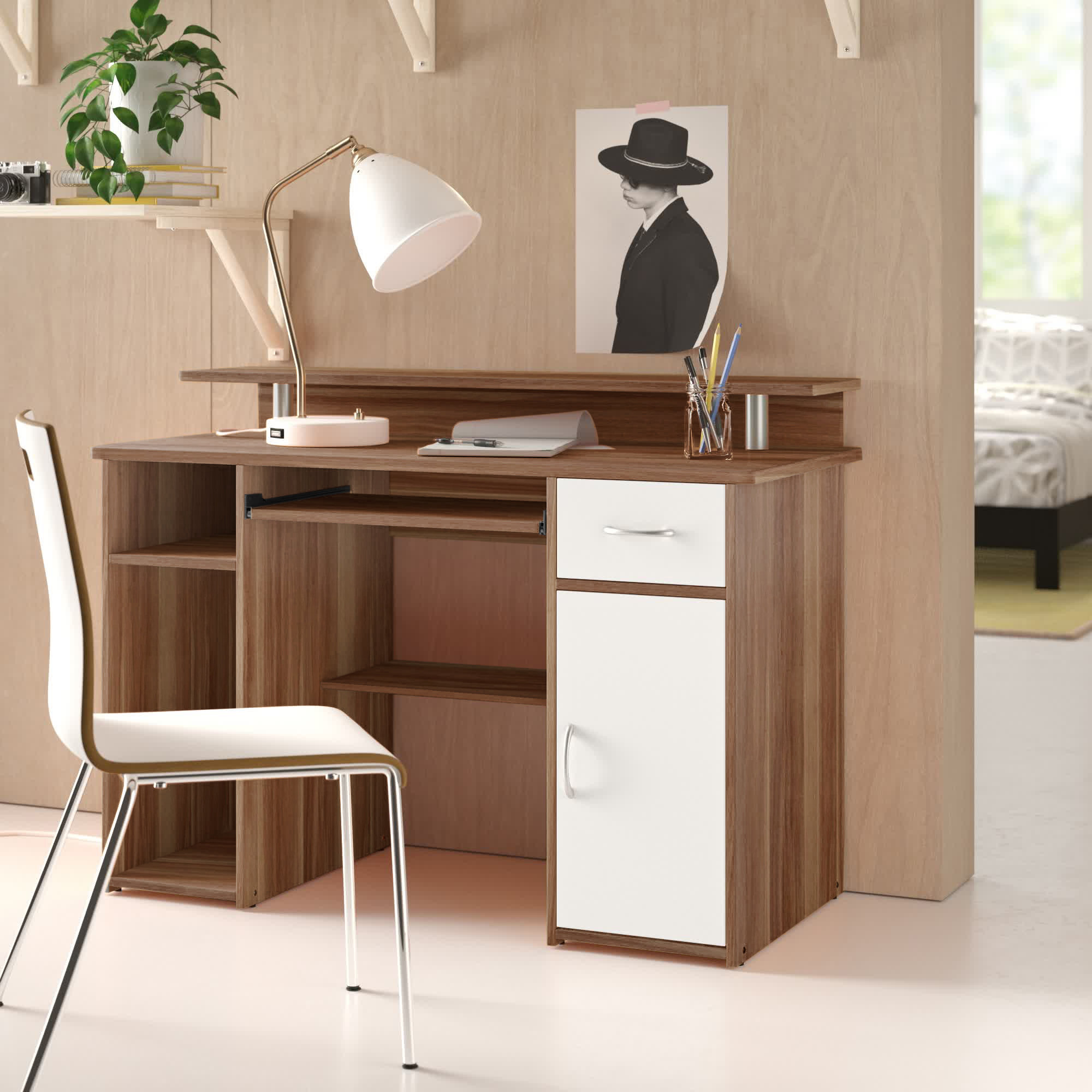 Wade Logan Fillmore Maxam Computer Desk & Reviews | Wayfair.co.uk