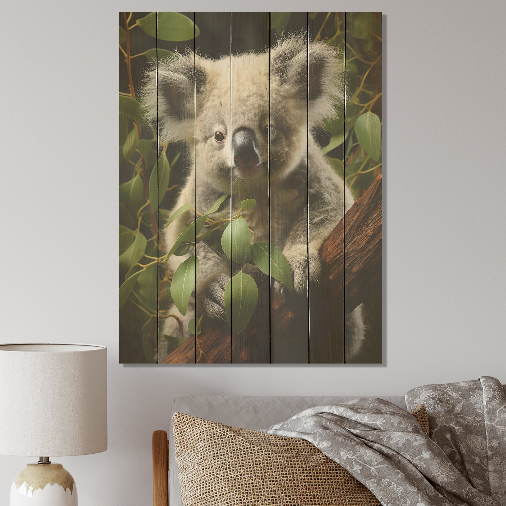 Millwood Pines Realistic Koala Eucalyptus Observer II - Koala Animal On ...