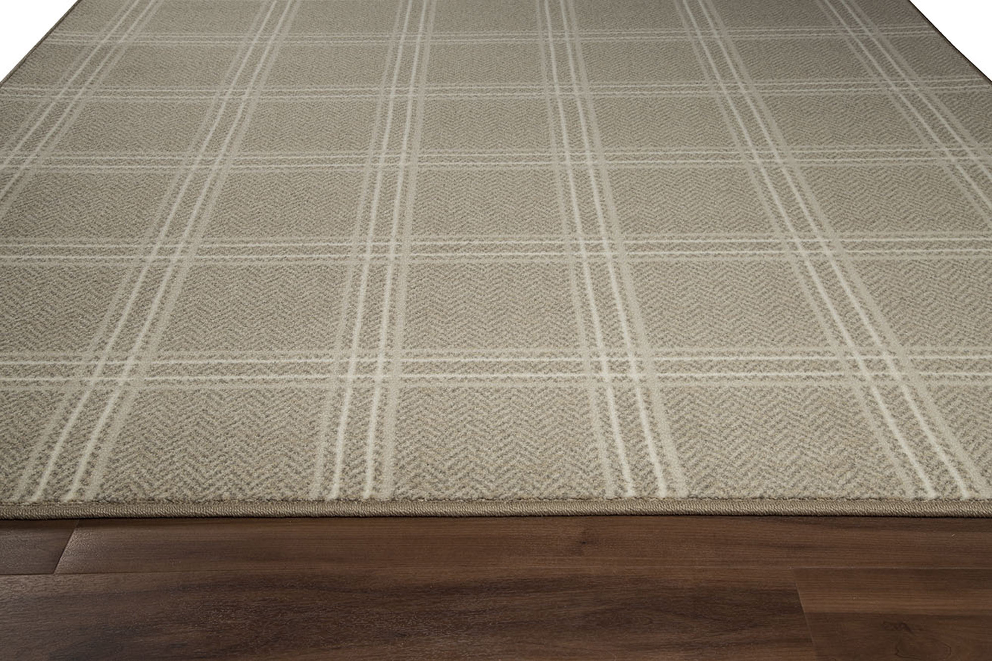 Milliken Imagine Pane Taupe Area Rug | Wayfair