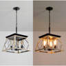 August Grove® Chandelier - 16" Diameter Industrial Style 4-Light ...