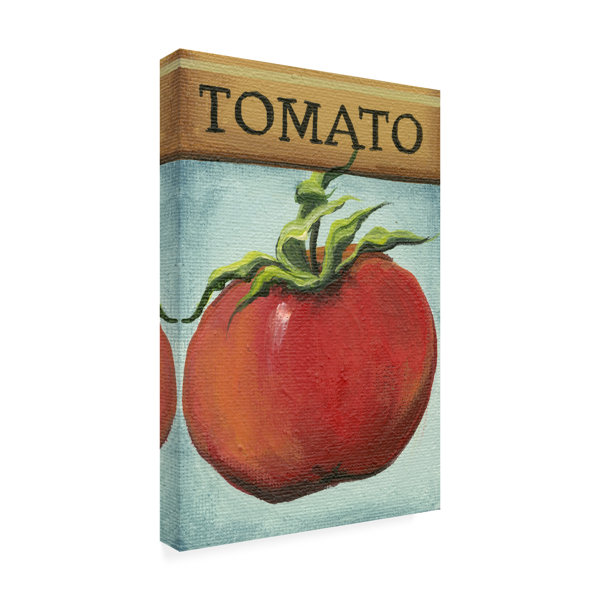 August Grove® Avayiah Seed Packets 05 - Tomato Framed On Canvas | Wayfair