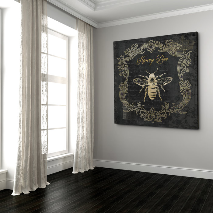 Gracie Oaks Royal Honey Bee II Print & Reviews | Wayfair