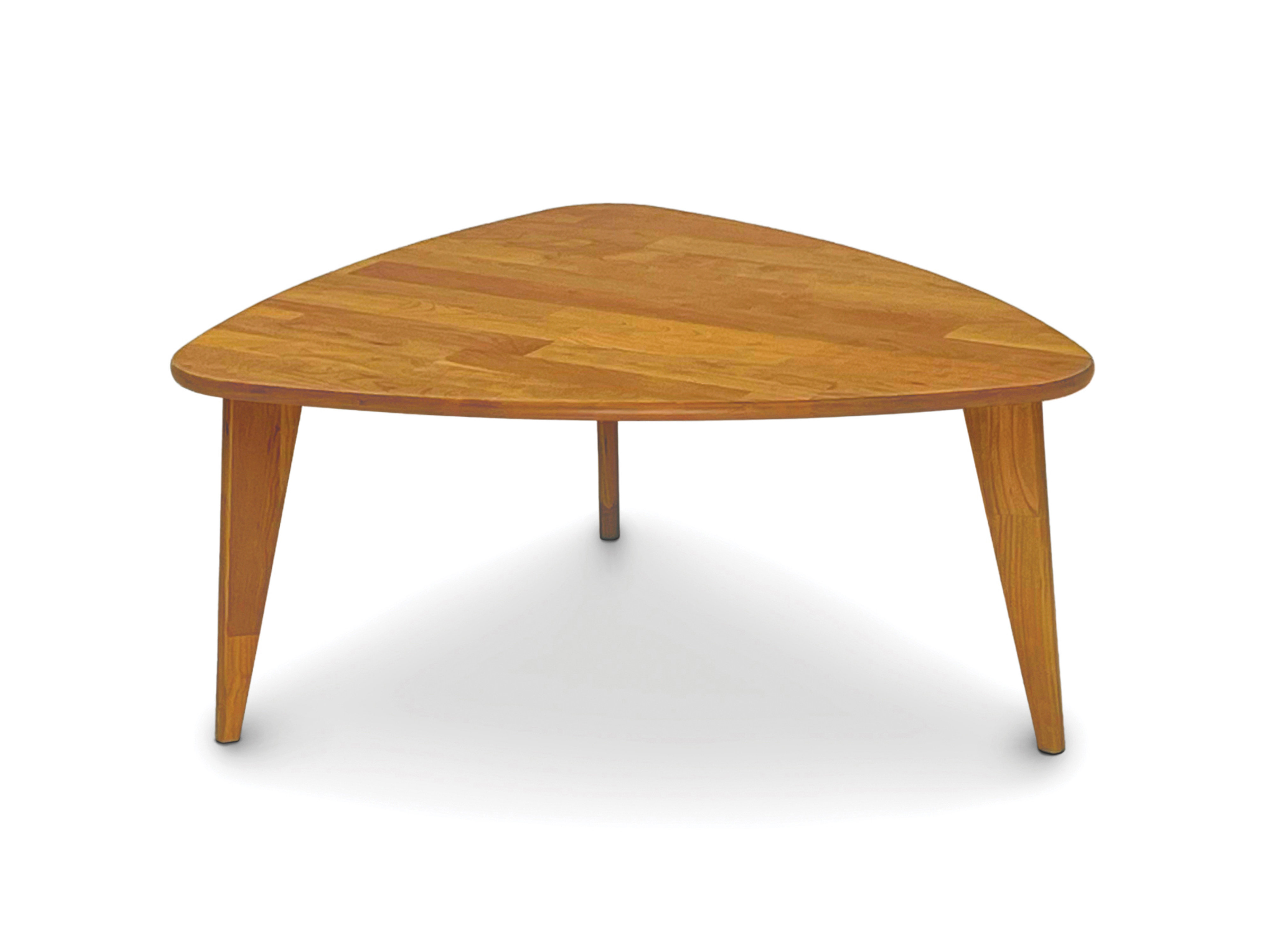 George Oliver Duane Guitar Pick Coffee Table With Wood Legs | Wayfair