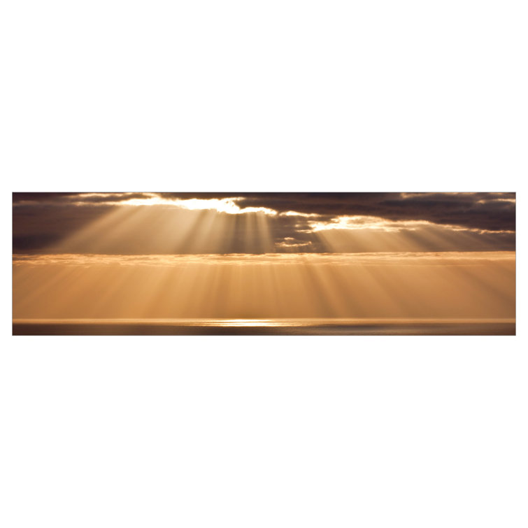 Ebern Designs Coreson 70 x 245cm PVC Tile in Gold | Wayfair.co.uk