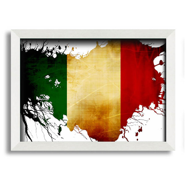 Williston Forge Italian Map - Single Picture Frame Art Prints | Wayfair ...