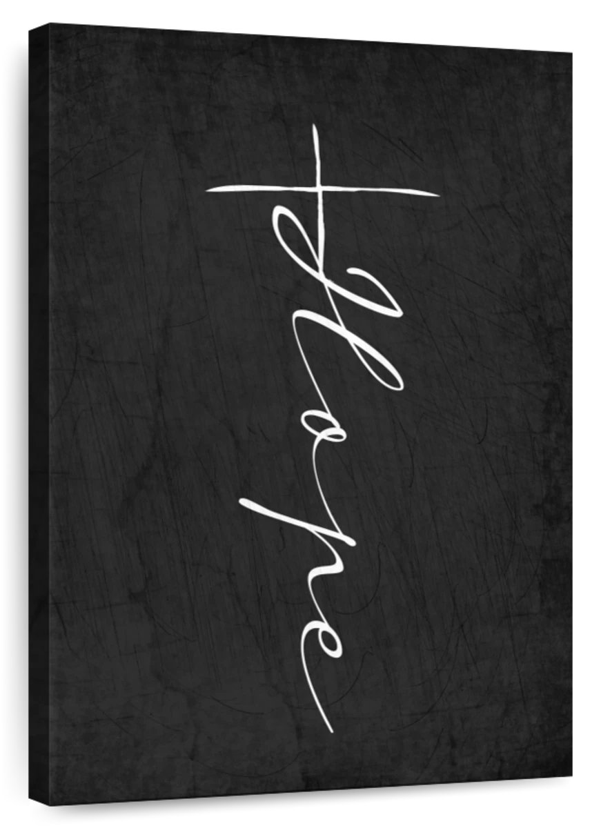 Trinx Hope Cross Wall Sign | Wayfair