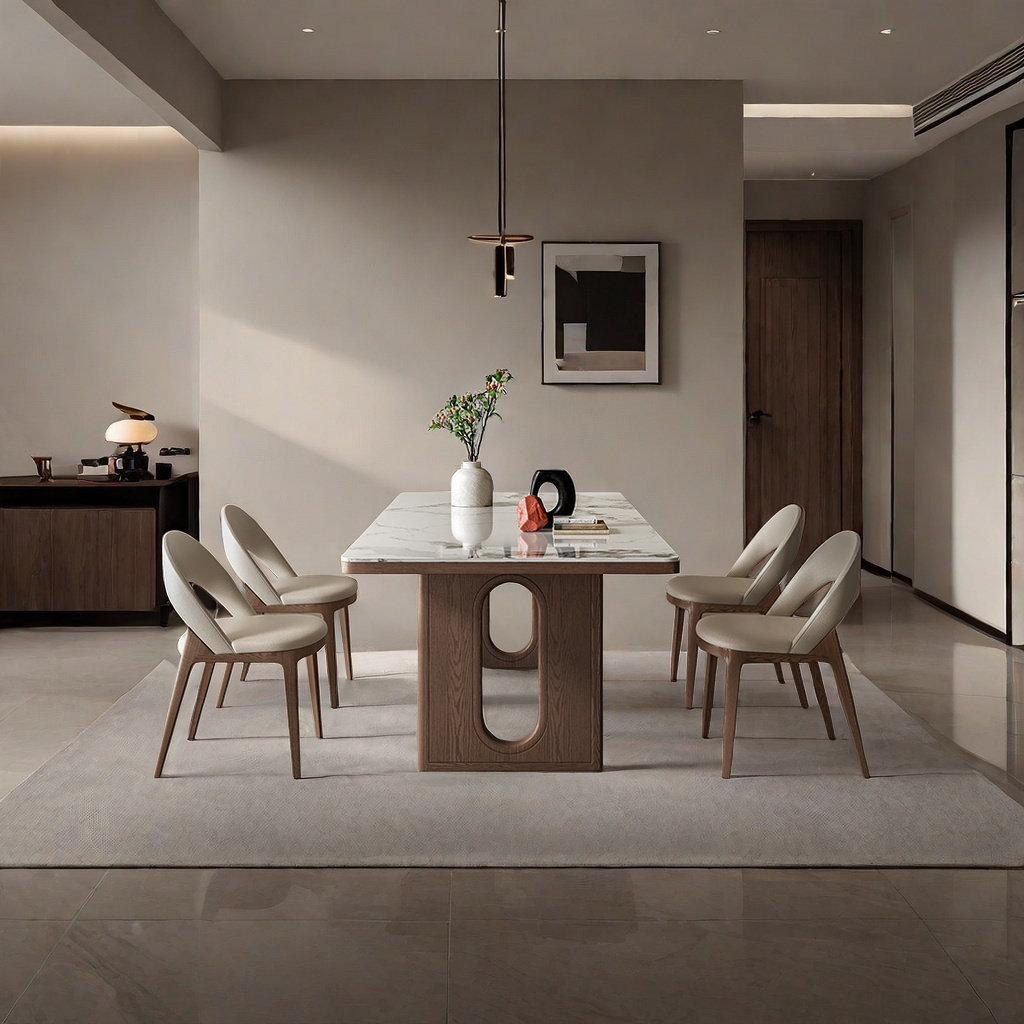 Animoe D Furniture High-end modern dining table and chairs | Wayfair