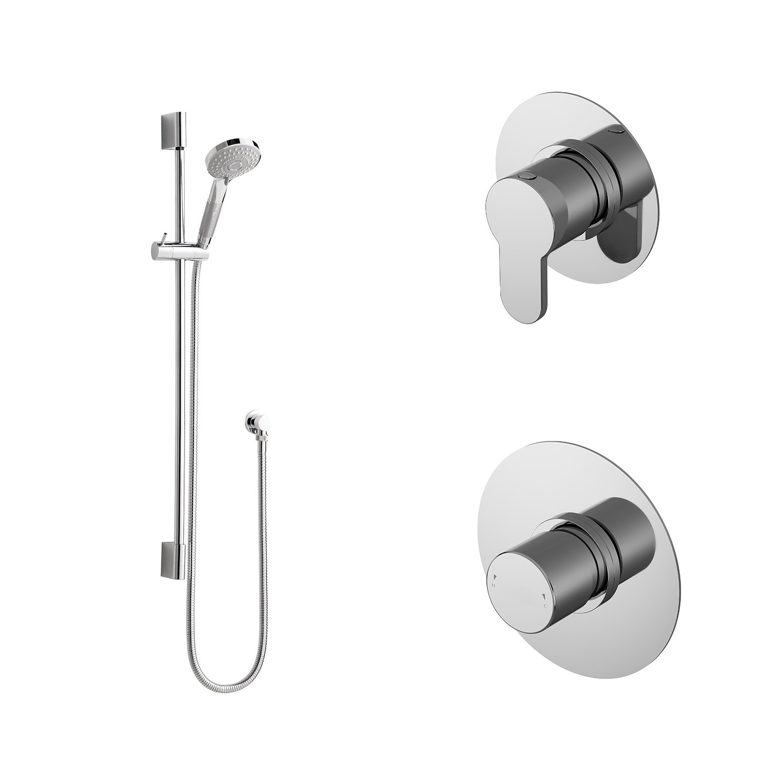 Nuie Mixer Shower with Handheld Shower Head | Wayfair.co.uk