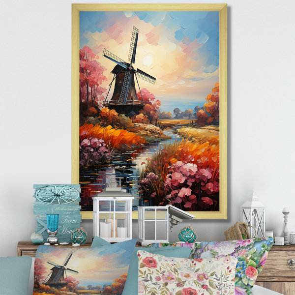 Breakwater Bay Chimel " Mill Wind Eternal Rotation " | Wayfair