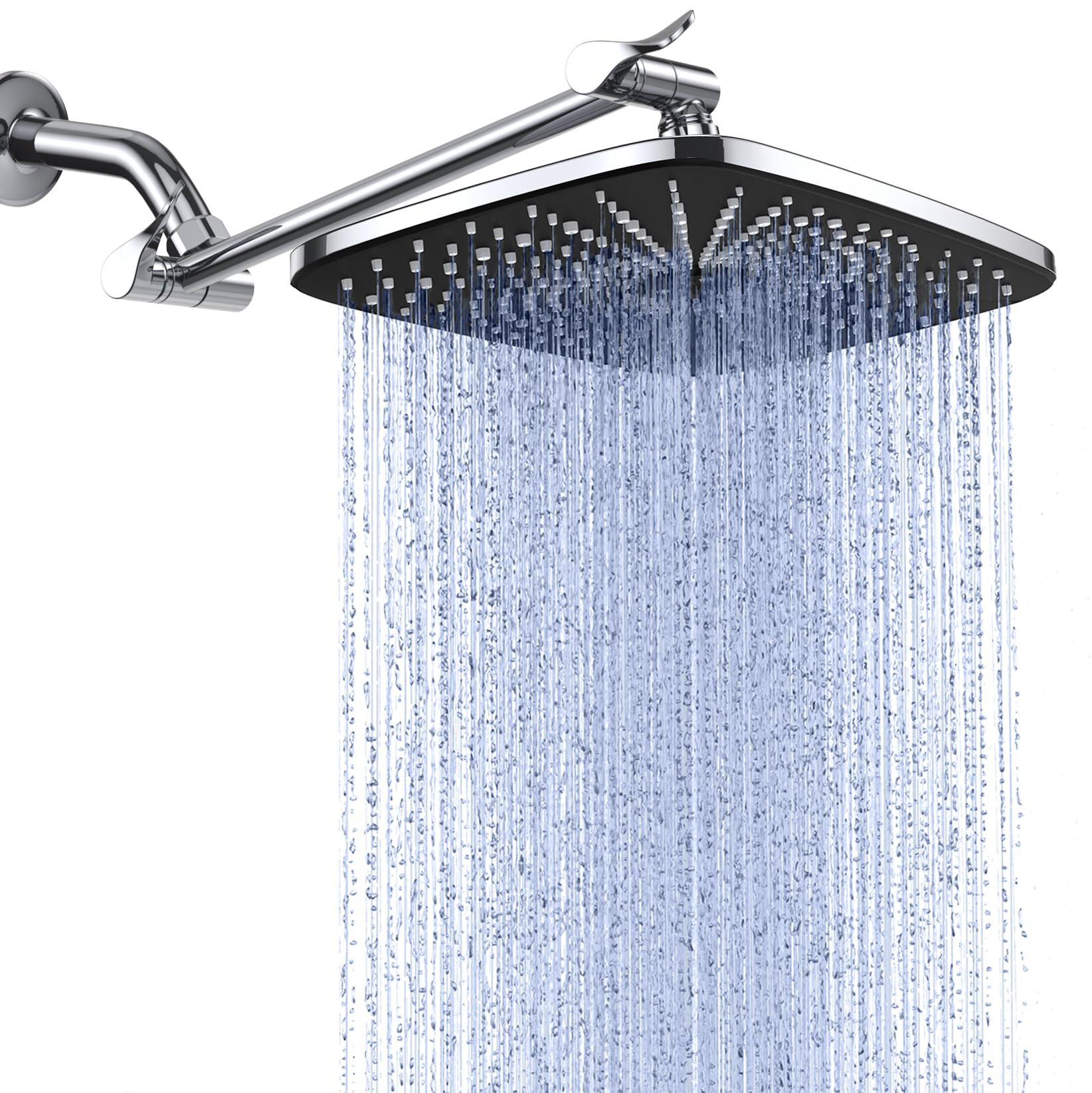 COAHAHA 11.8-Inch Large Rainfall Rectangular Shower Head With ...