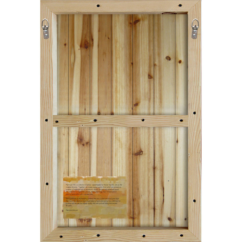 Marmont Hill Floral Vignette II On Wood Painting | Wayfair