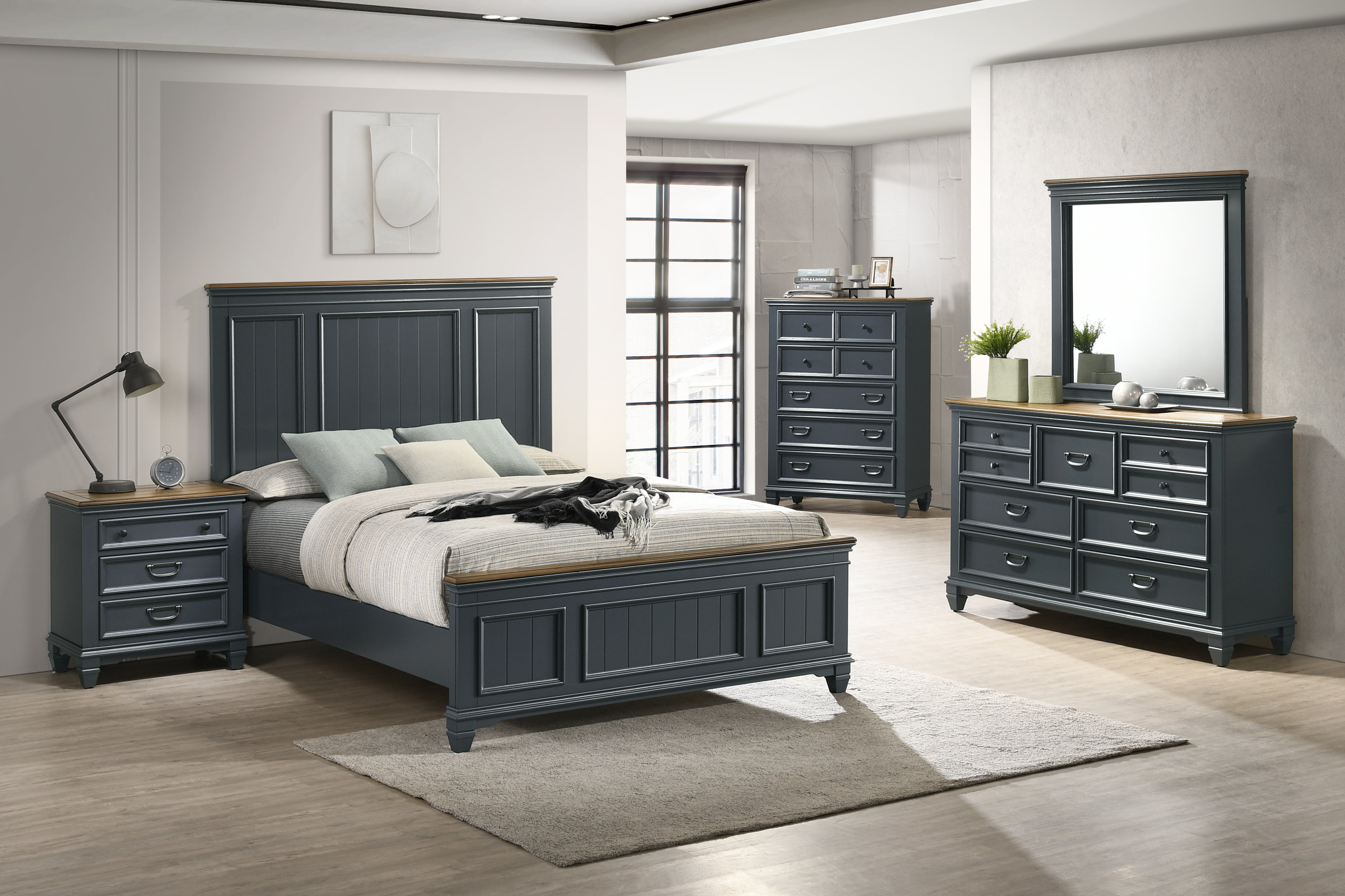 Laurel Foundry Modern Farmhouse® Withyditch Wood Bedroom Set With ...