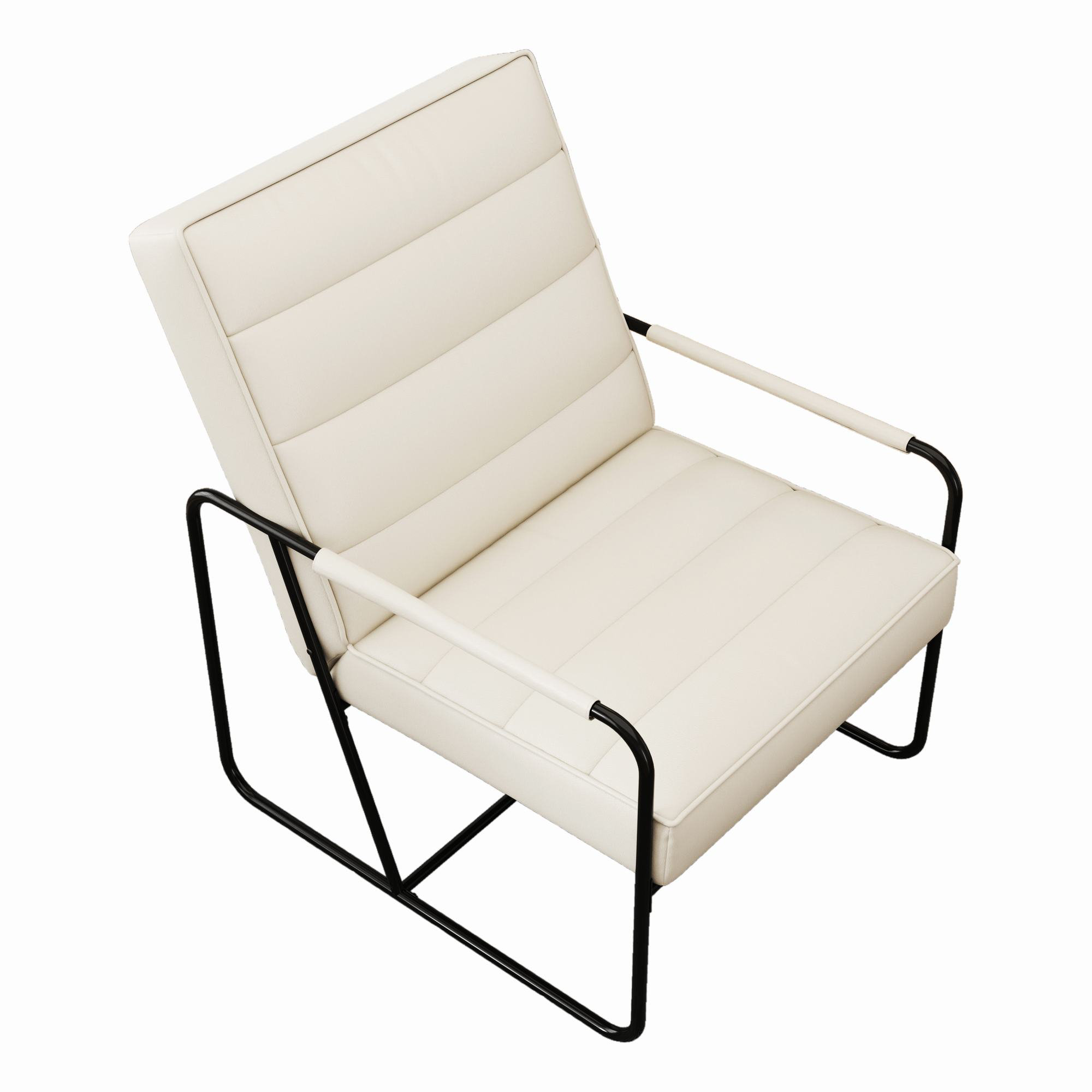 17 Stories Wydman Faux Leather Accent Chair | Wayfair