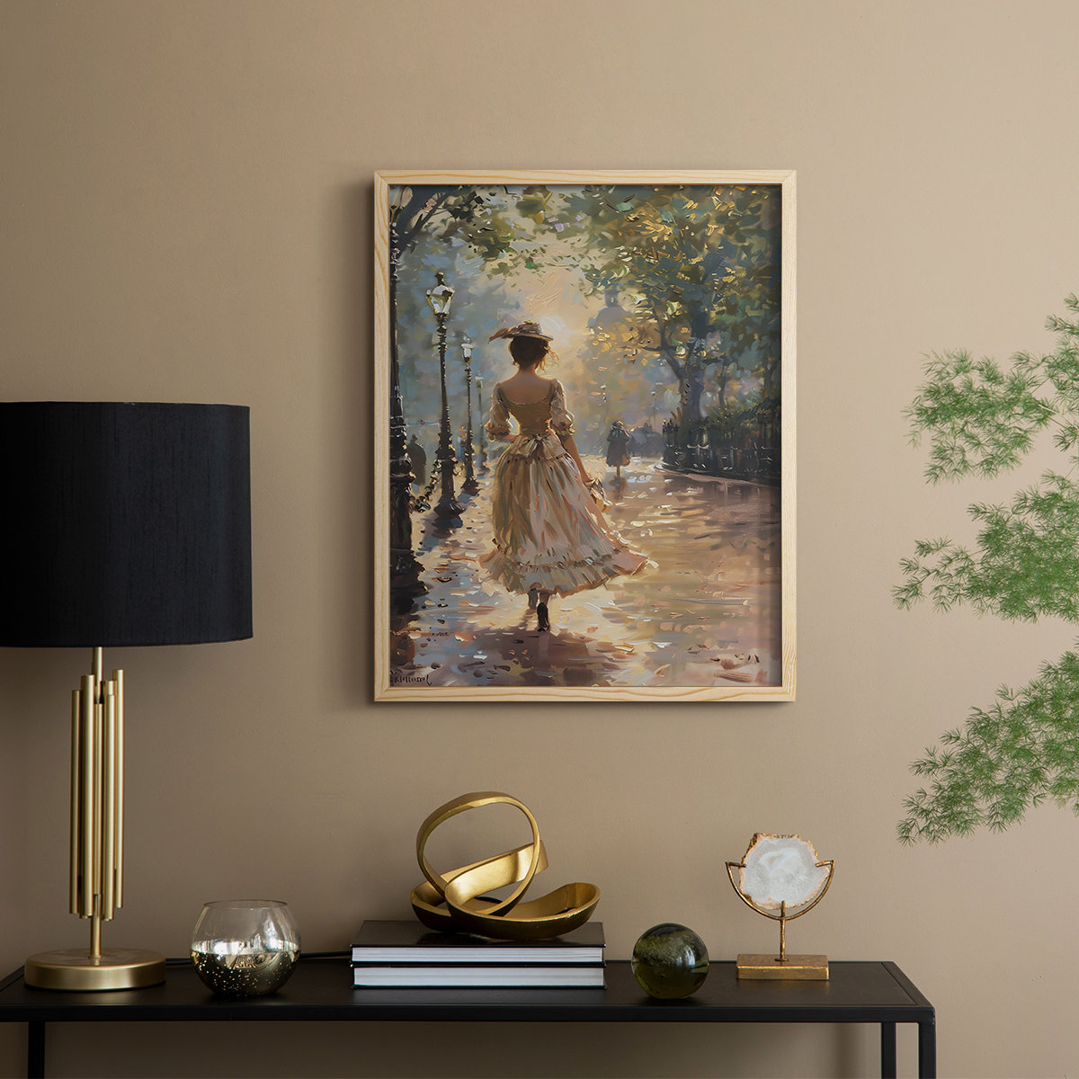 Lark Manor™ WOMEN Series DCXCVIII Framed Print - Solid Wood | Wayfair