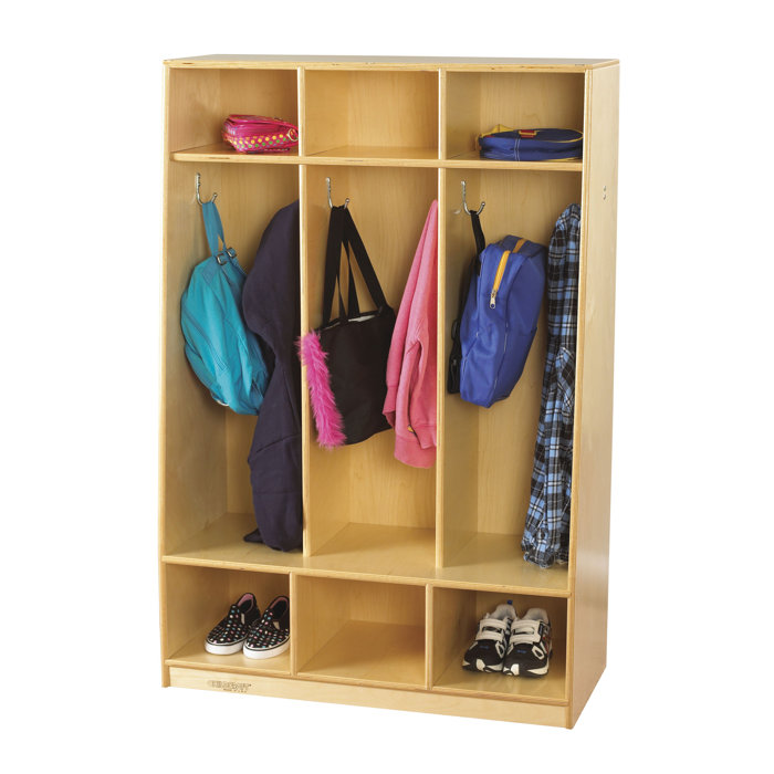 Childcraft Manufactured Wood 3 - Tier 32.5'' Cubby & Reviews | Wayfair