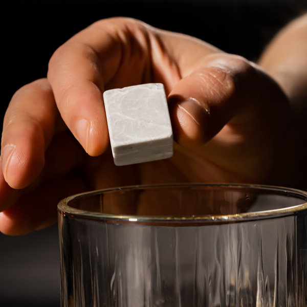 zarify Whiskey Cooling Stone Set Decorative Slates | Wayfair.co.uk