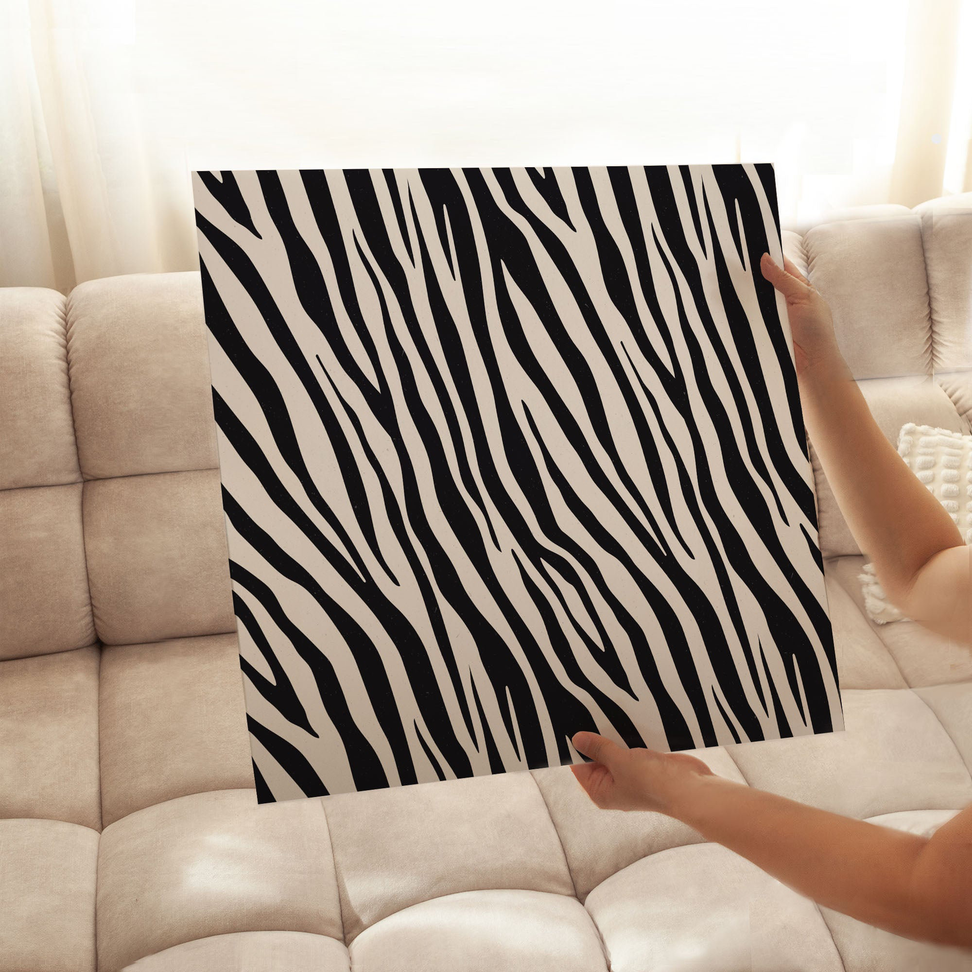 Dakota Fields Animals Zebra Print I Modern Unframed Art Print | Wayfair