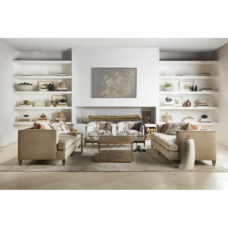 Theodore Alexander Horn Steel Abstract End Table | Perigold