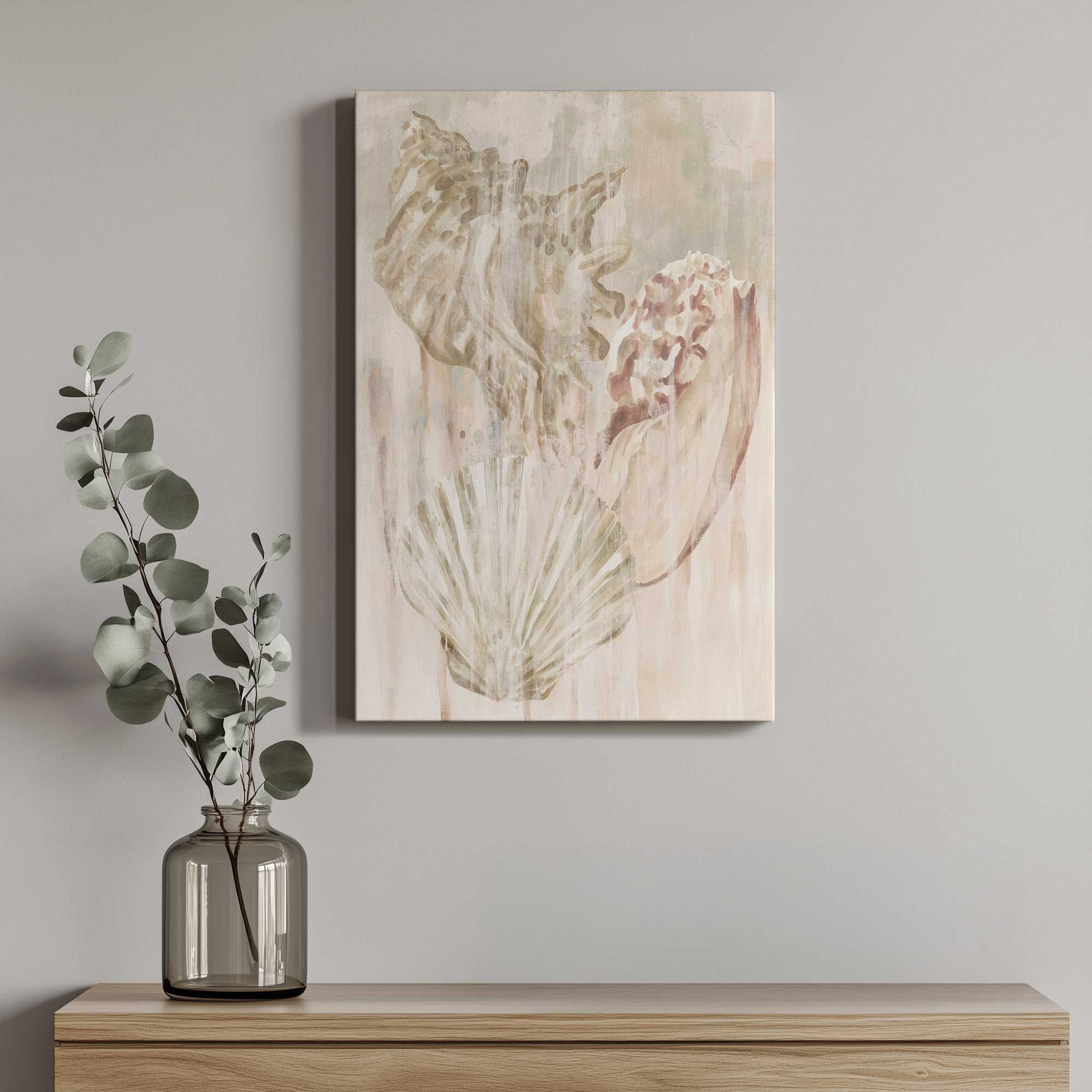 Highland Dunes Tidal Rains I by June Erica Vess Art Print | Wayfair