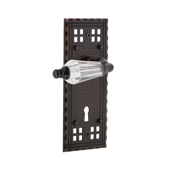 Nostalgic Warehouse Craftsman Plate with Decorative Keyhole and Single ...