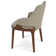 sohoConcept Plattner Wood Arm Chair in Bone & Reviews | Wayfair