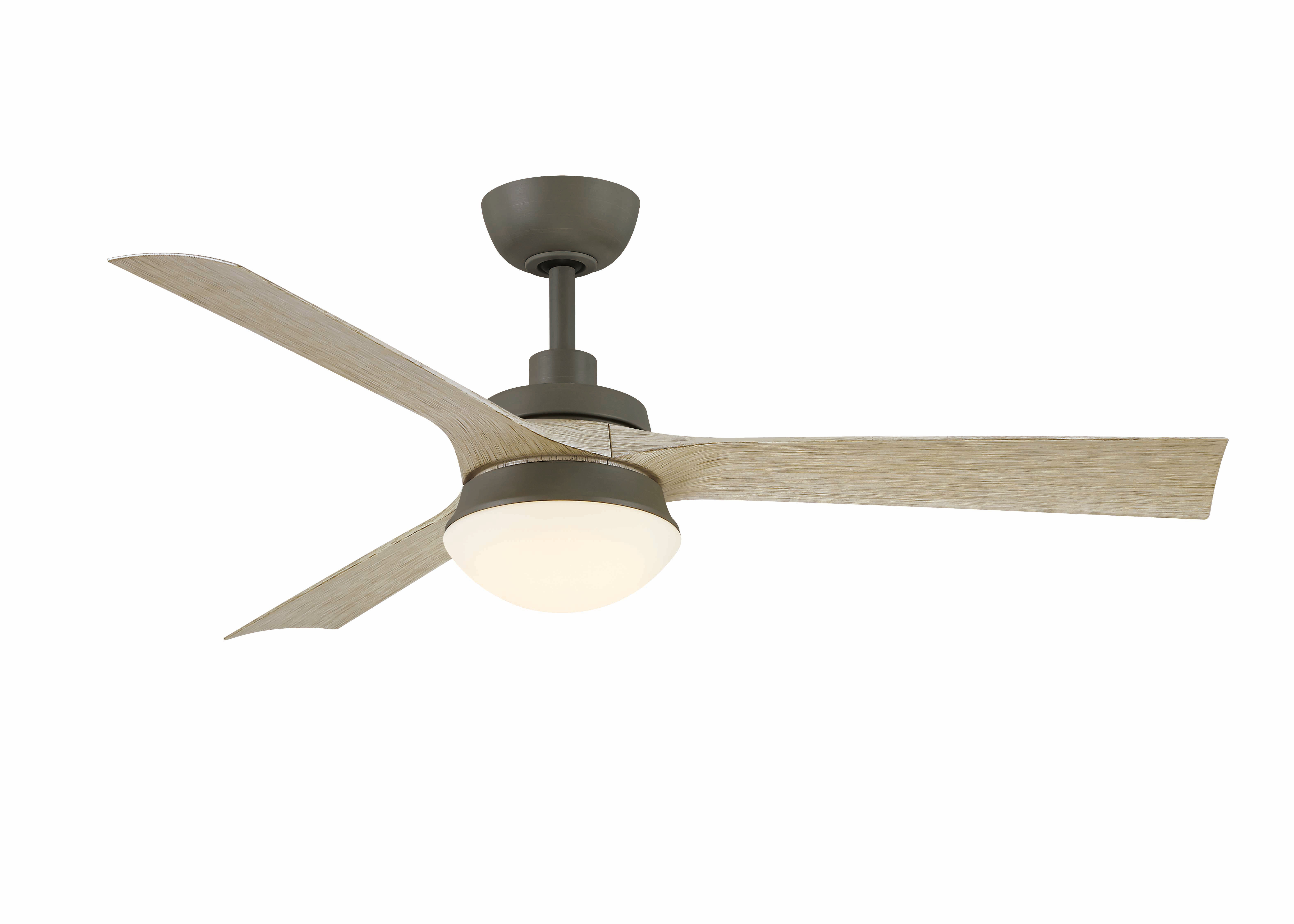 Fanimation Barlow 52 inch Indoor/Outdoor Ceiling Fan with LED CCT ...