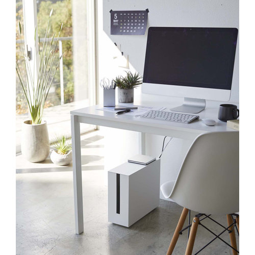 Yamazaki USA Tower Yamazaki Home Rolling Cable Management Cord Power ...