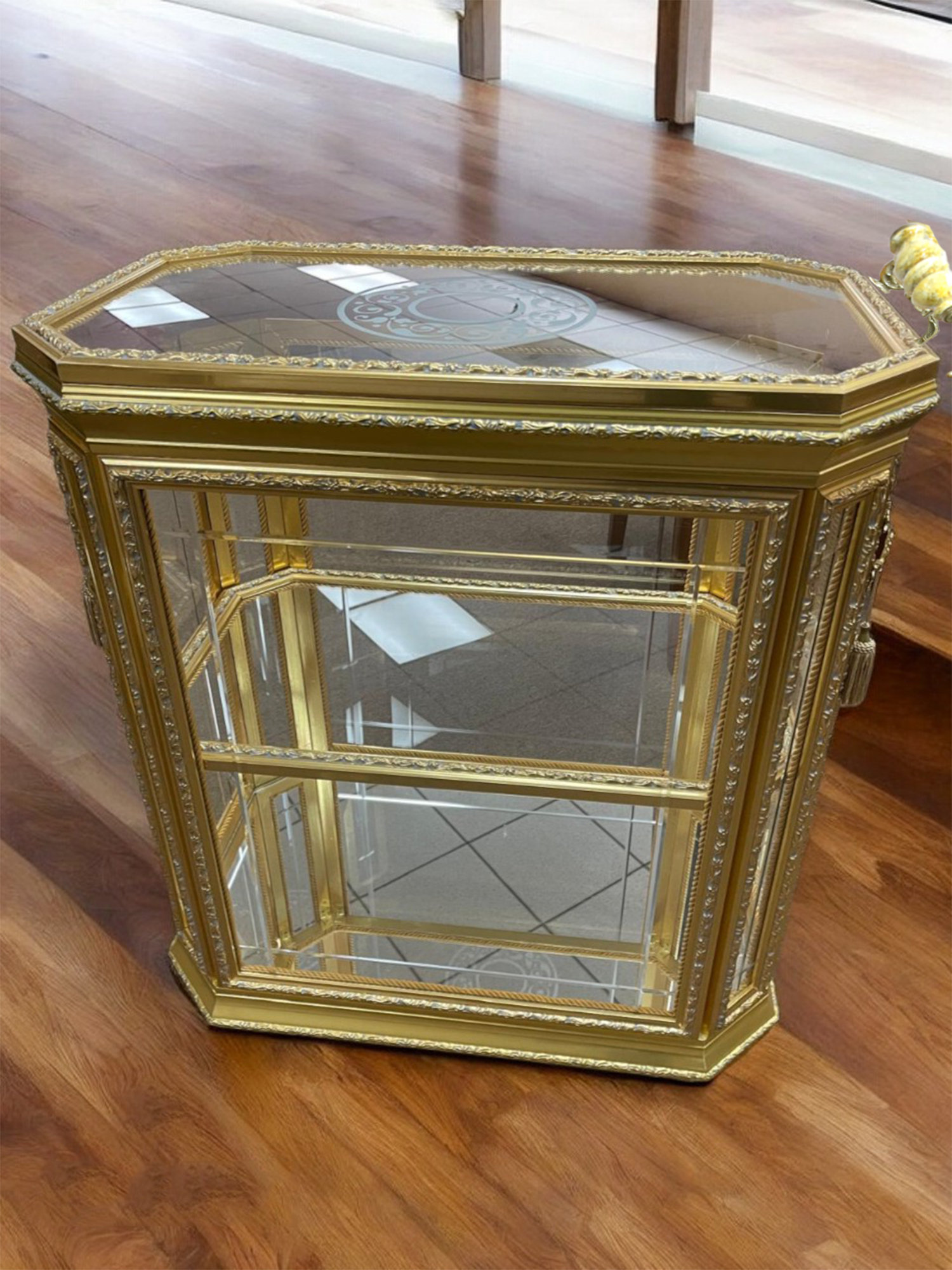 Infinity Furniture Import Infinity Metal Bar Cart | Wayfair