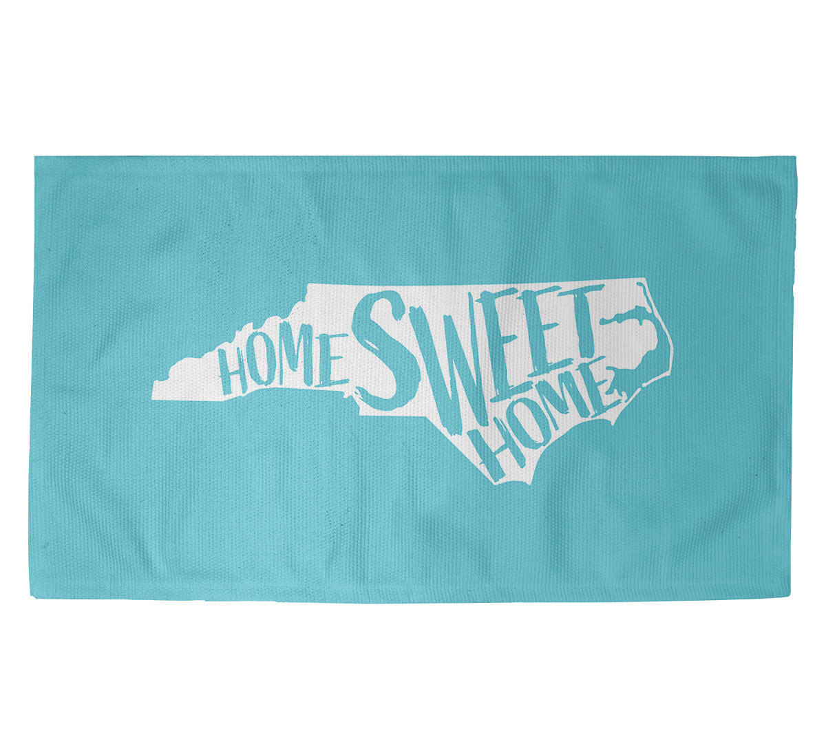 East Urban Home Home Sweet North Carolina Blue Area Rug | Wayfair