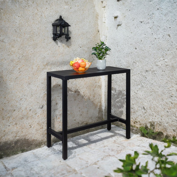 Lark Manor™ Rogin Iron Bar Table & Reviews | Wayfair