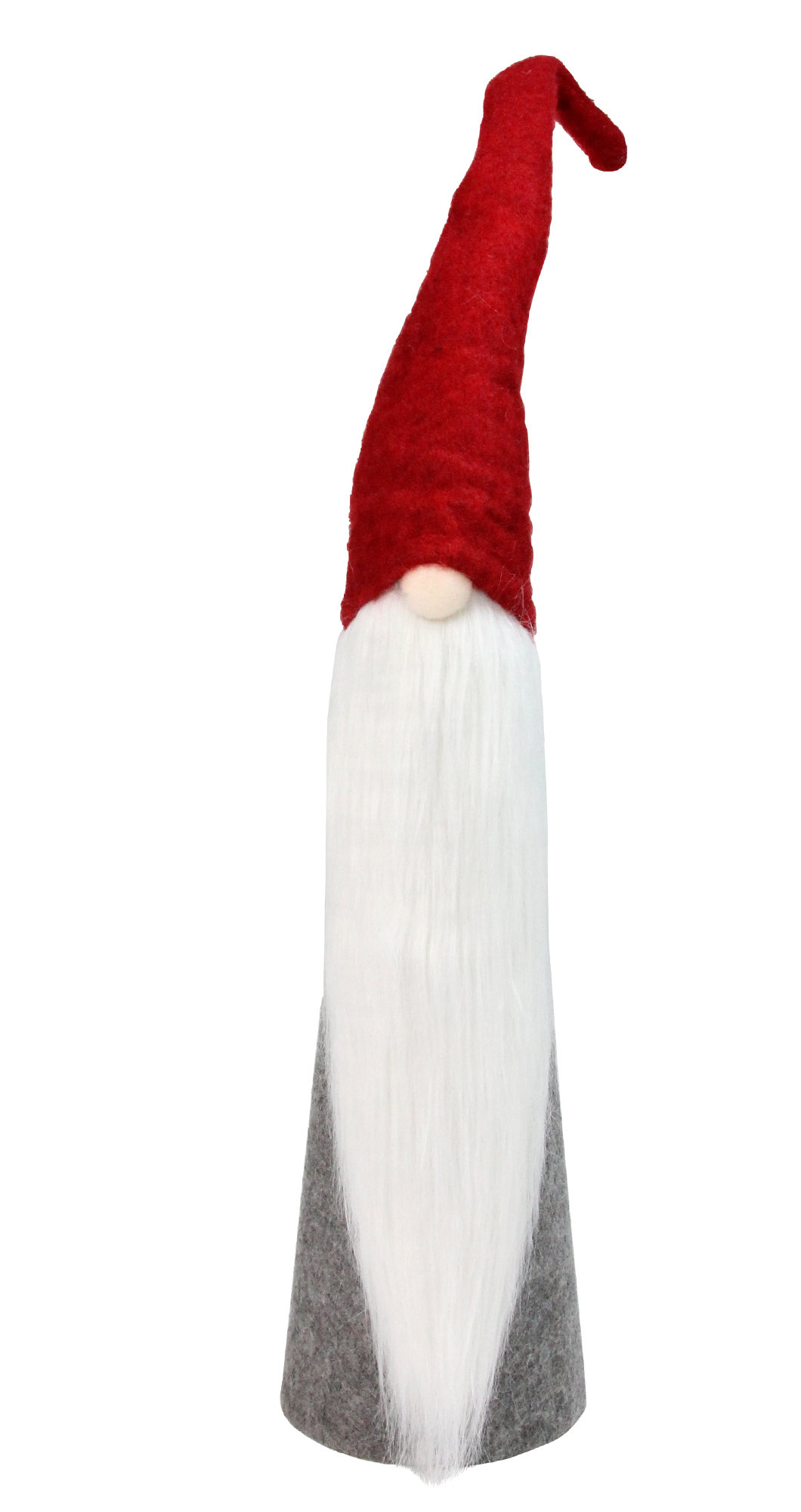Northlight Seasonal Bendable Tall Skinny Red and Grey Gnome Christmas ...