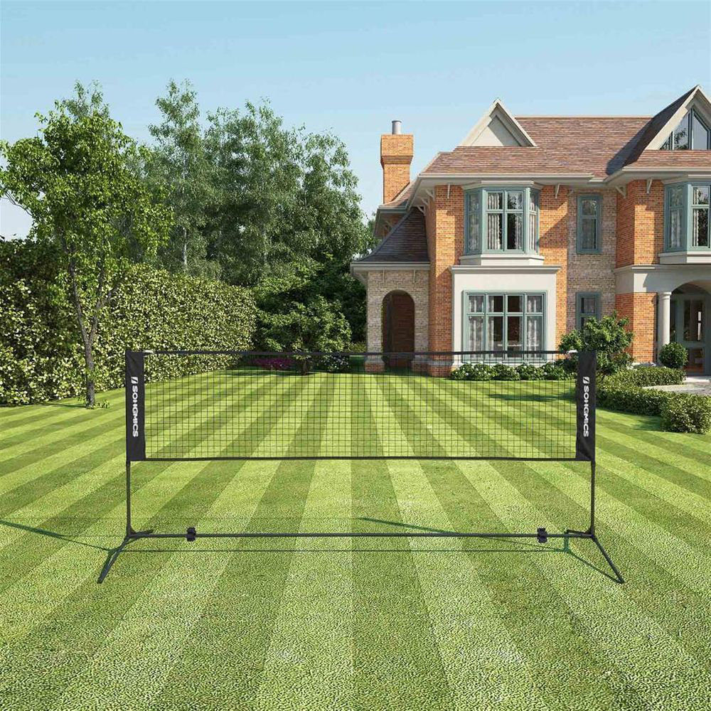 Songmics Adjustable Height 196.8'' W Steel Badminton Net - Wayfair Canada