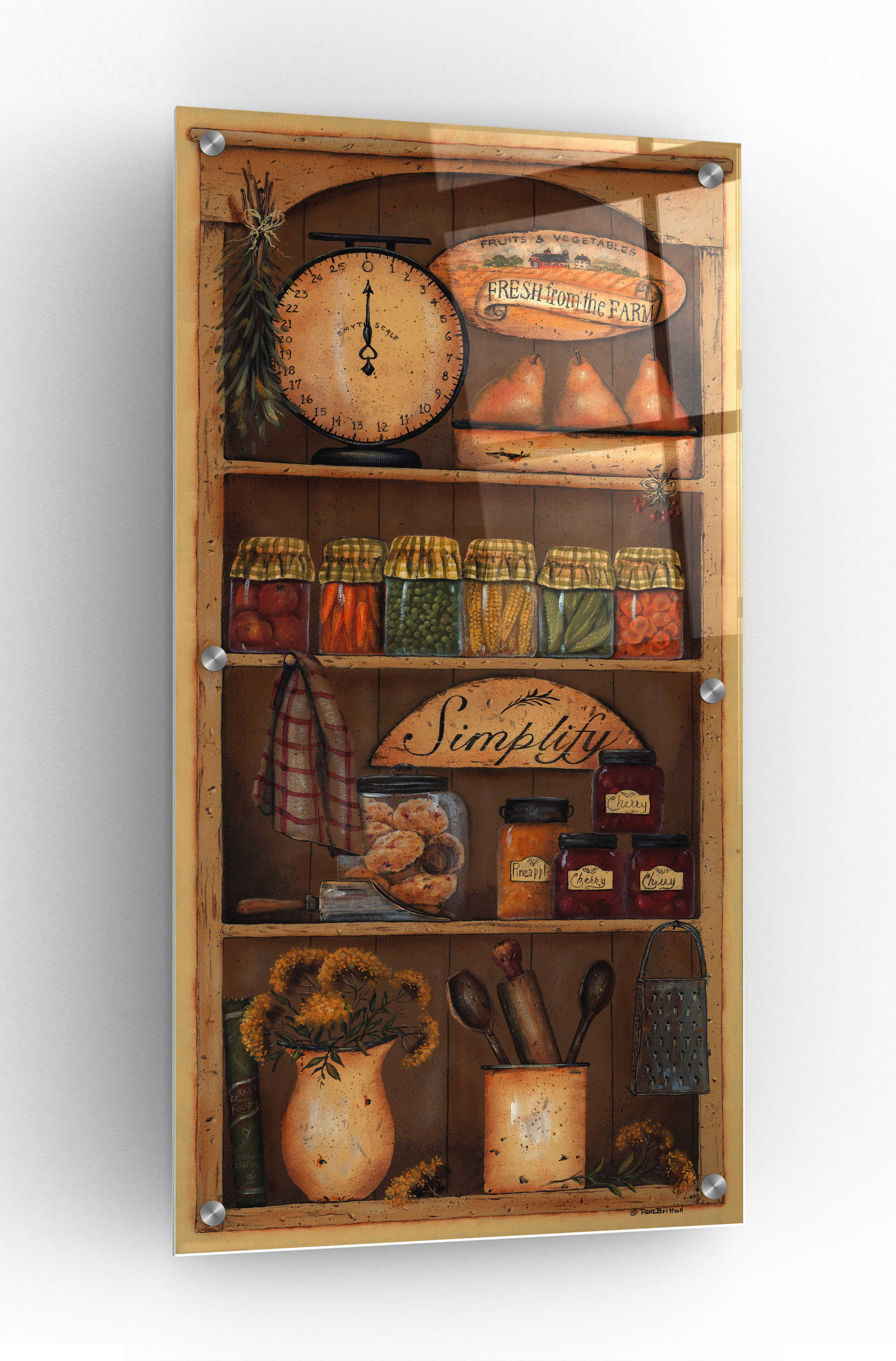 Red Barrel Studio Pantry I by Pam Britton - Unframed Graphic Art ...