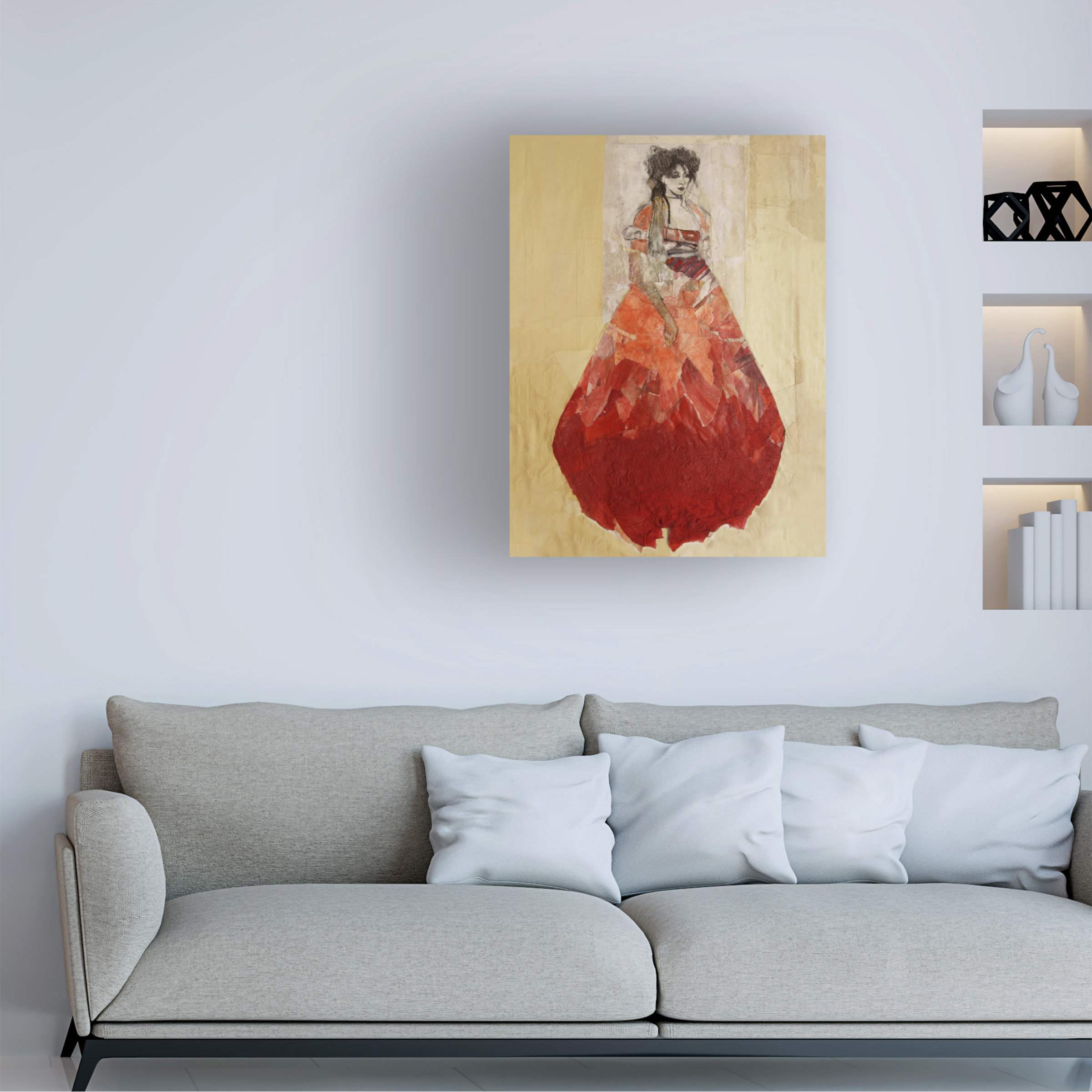 Ebern Designs Bolog Ute Rathmann Hommage An Cranach XVIII Canvas Art ...