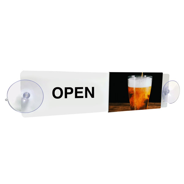 VKF Renzel USA Corp. Open/Closed Door Sign | Wayfair