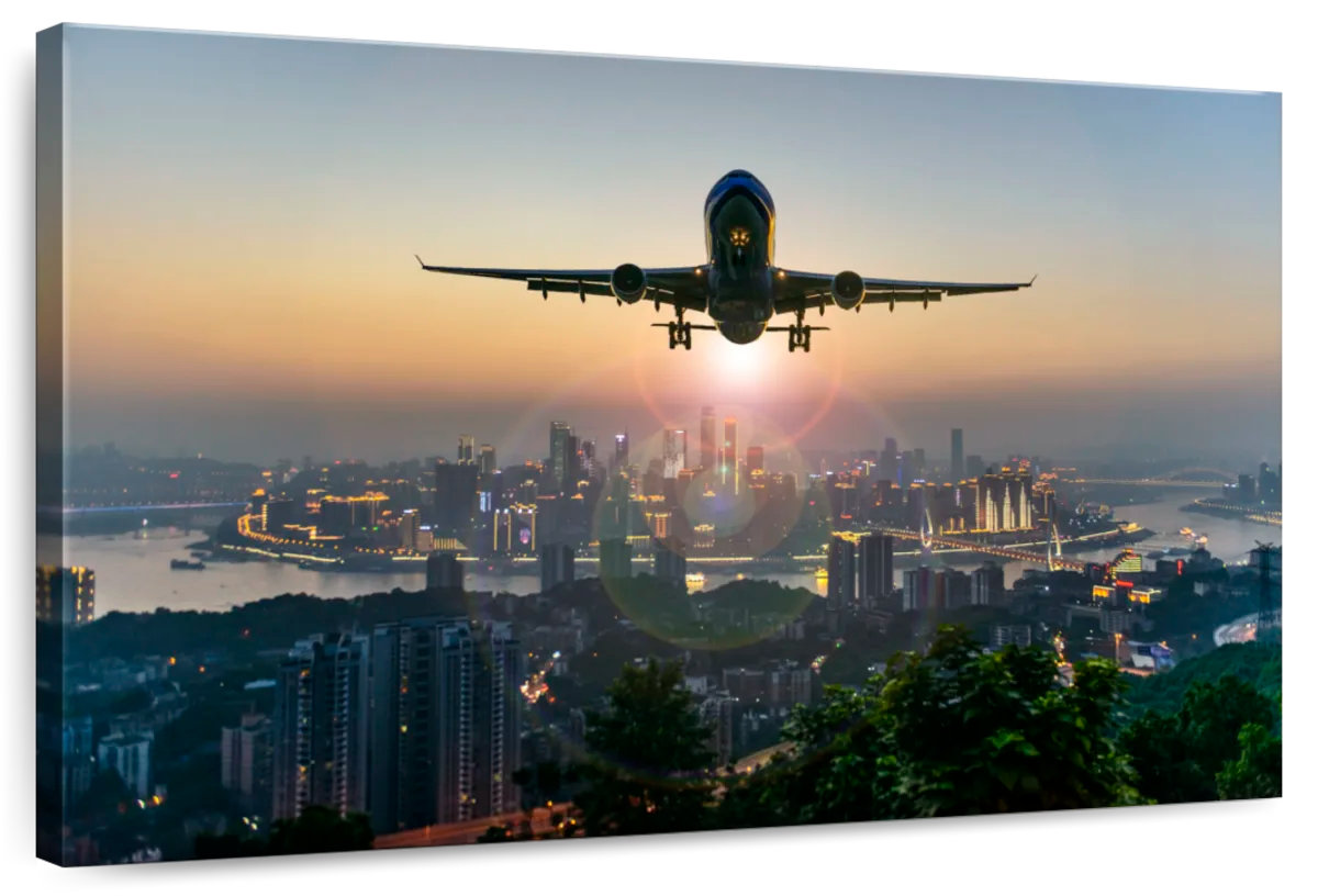 Ebern Designs Mehar City Airplane - Wayfair Canada