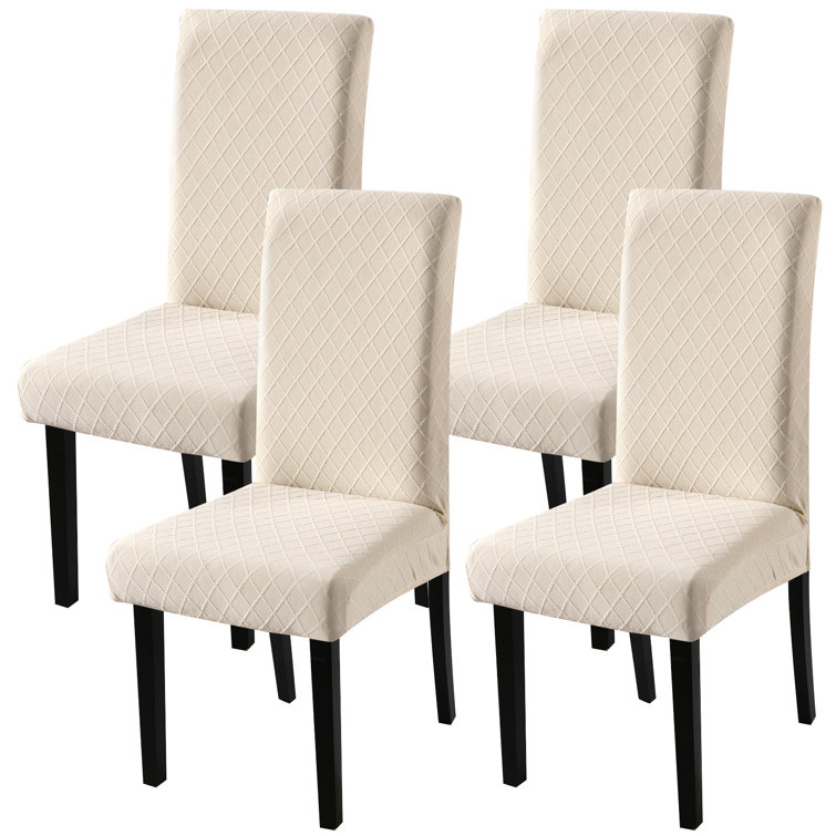 Latitude Run® Box Cushion Dining Chair Slipcover & Reviews | Wayfair