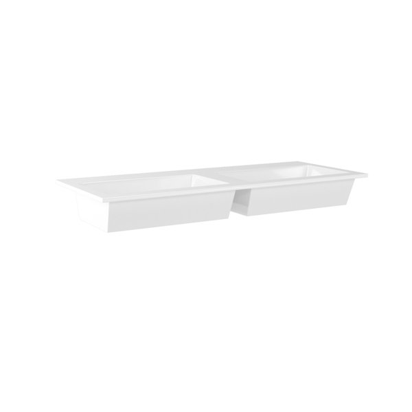 Belfry Bathroom Pippa Rectangular 1200mm Inset Basin | Wayfair.co.uk
