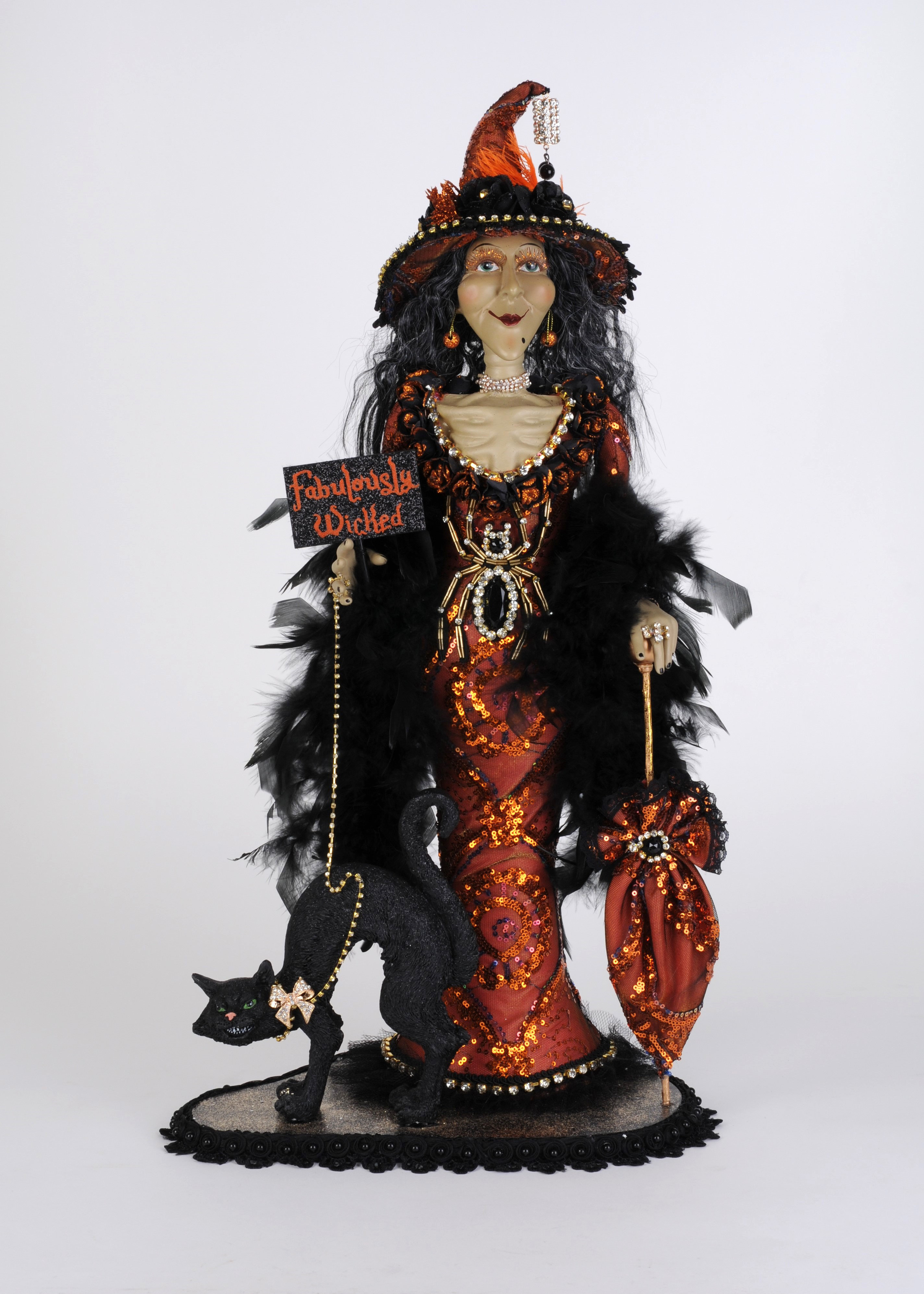Karen Didion Originals Lighted Fabulously Wicked Witch | Wayfair