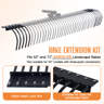 AMERLIFE Tow Behind Landscape Rake Extension Kit, 2 Pack Width Expander ...
