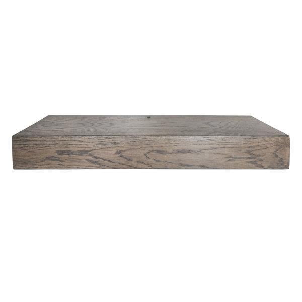 Rayne Mirrors Emerald Lee 2 Piece Oak Floating Shelf | Wayfair
